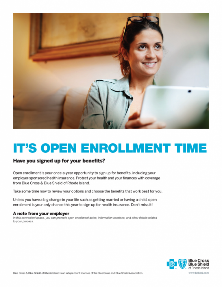Open Enrollment Meeting Announcement Template