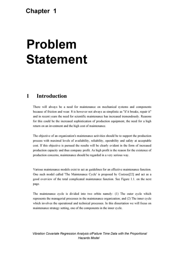 Effective Problem Statement & Solution Template