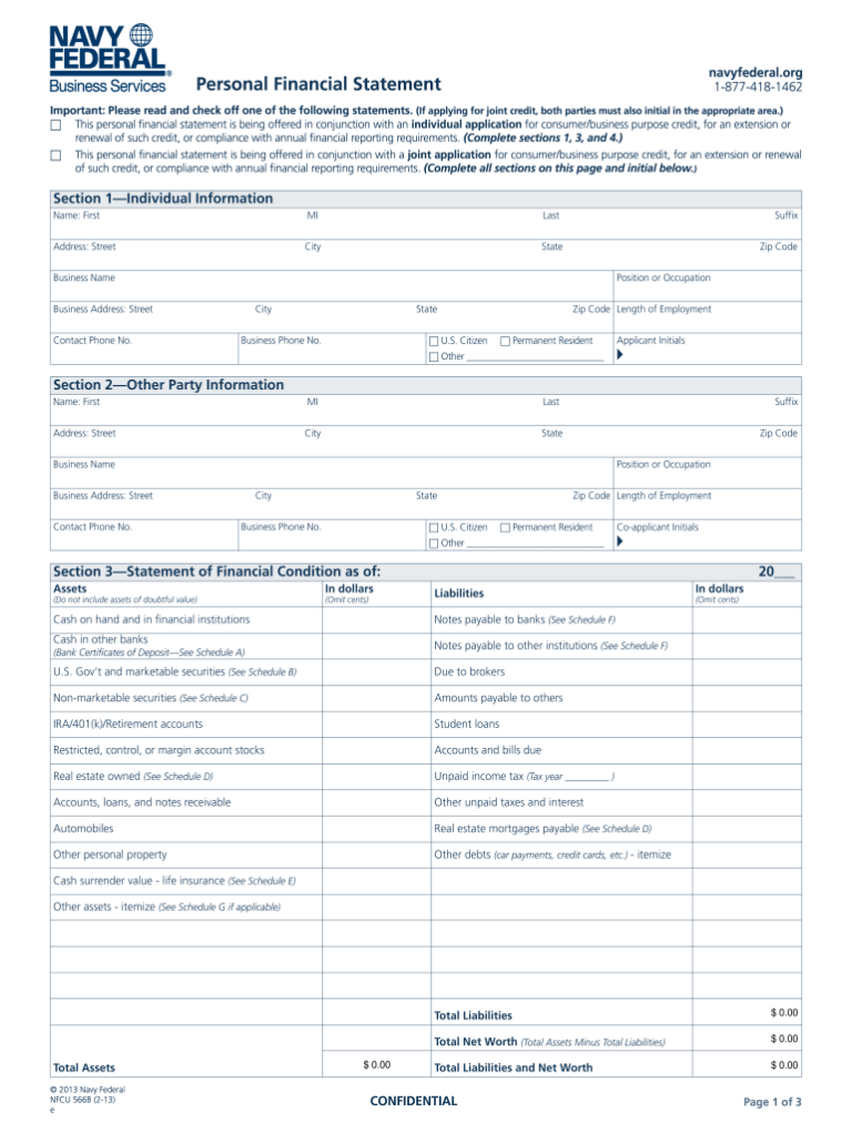 Get Your Free Printable Navy Federal Bank Statement Template Now