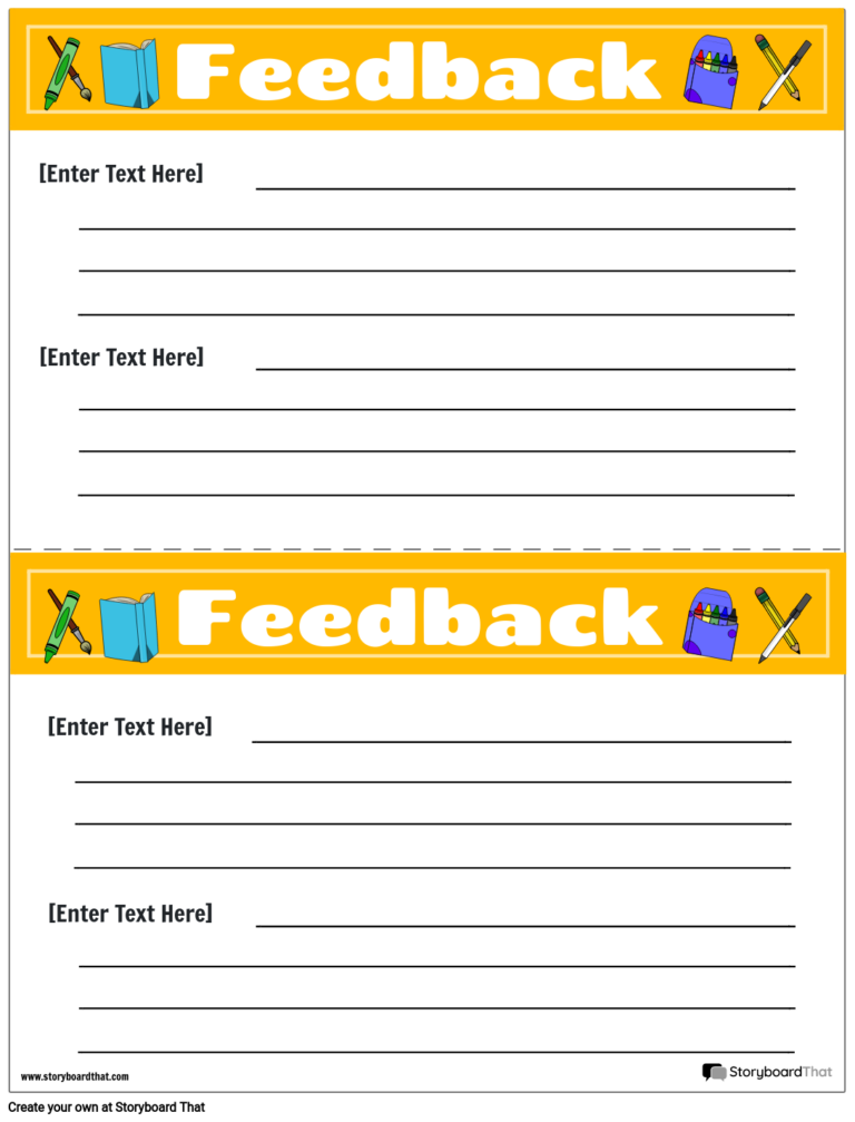 Customer Suggestion Box Form Template
