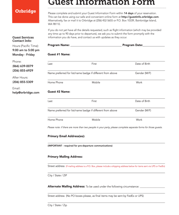 Housing Tenant Association Membership Form Template