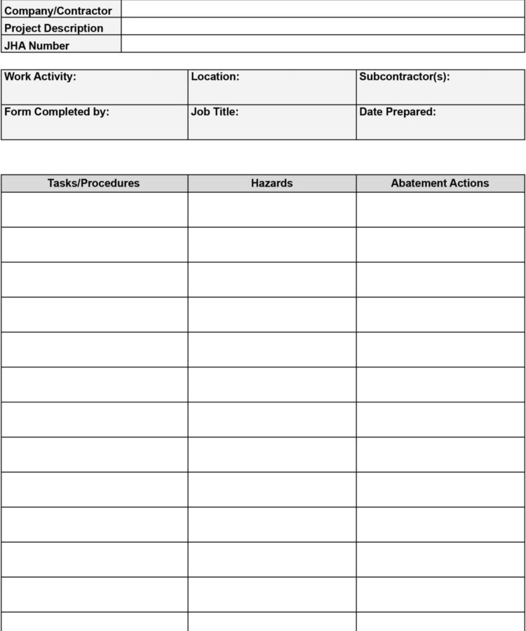itsm project intake form template
