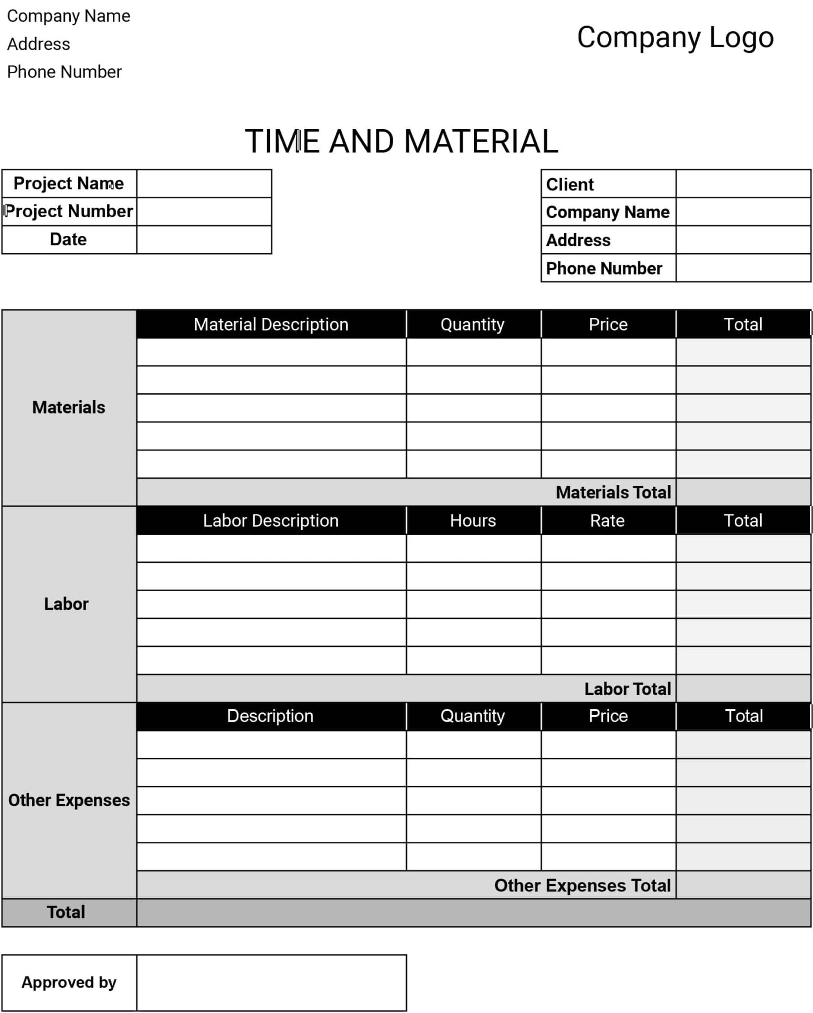 Material Ticket Issue Form Template