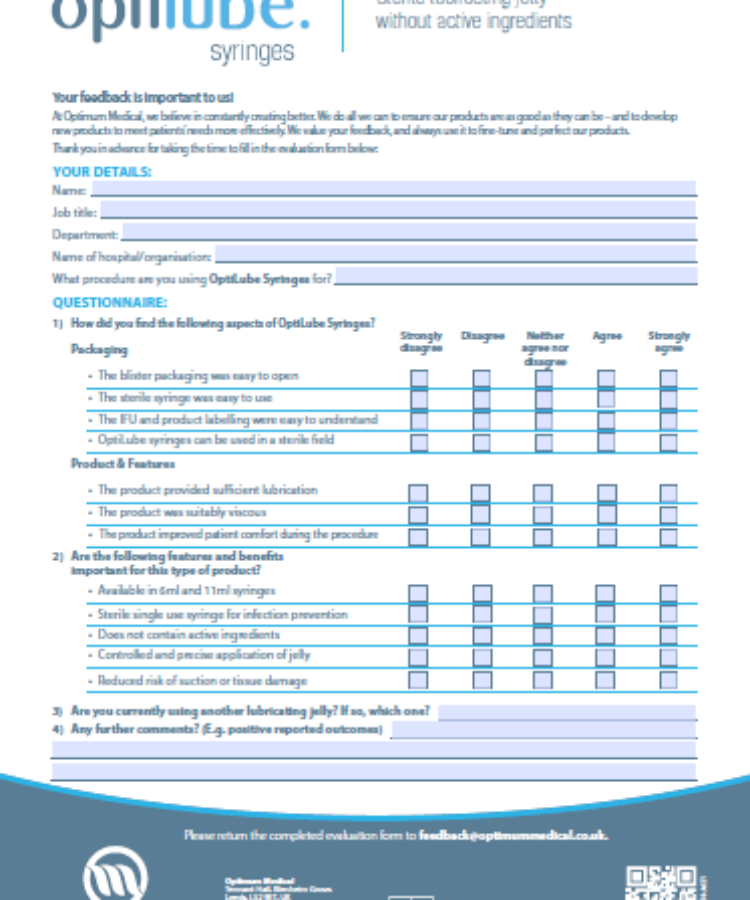 Medical Conference Evaluation Form Template