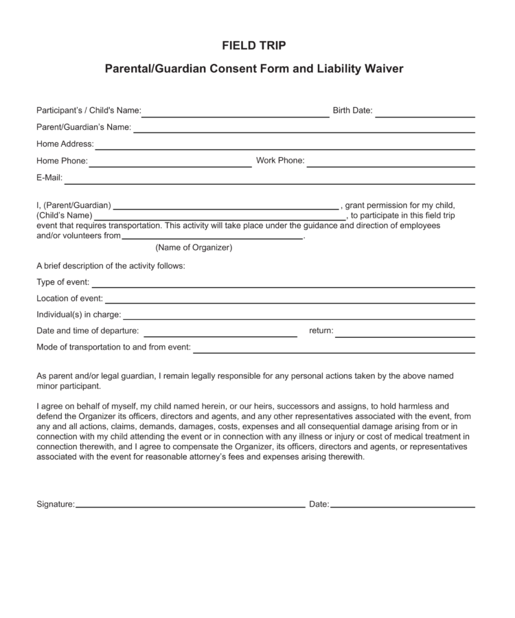 Parent Teacher Coferences Form Template
